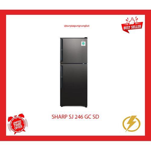 Jual KULKAS SHARP 2 PINTU - SJ 246 GC SD | Shopee Indonesia