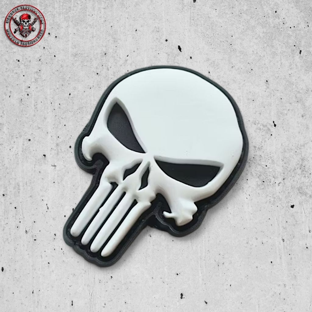 Jual Patch Rubber 3D punisher Classic | Patch Rubber Punisher Classic ...