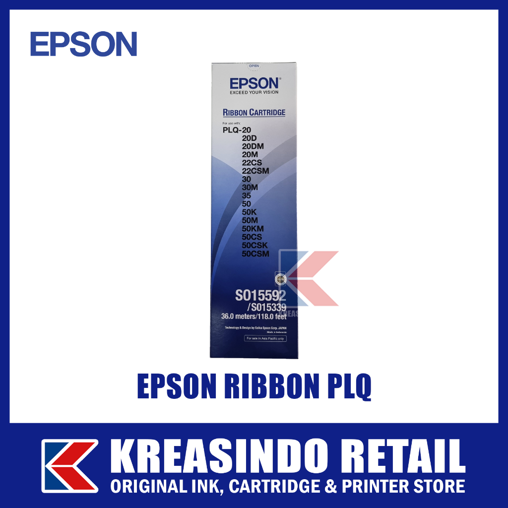 Jual Epson Ribbon Cartridge / Pita / Tinta PLQ PLQ-20 PLQ-30 PLQ-35 ...