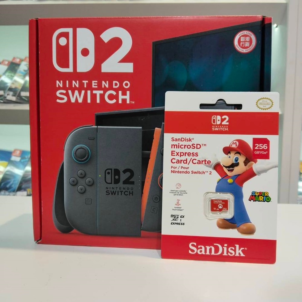 Jual SW2 Nintendo Switch 2 System Bundle MicroSD Express 256GB | Shopee ...