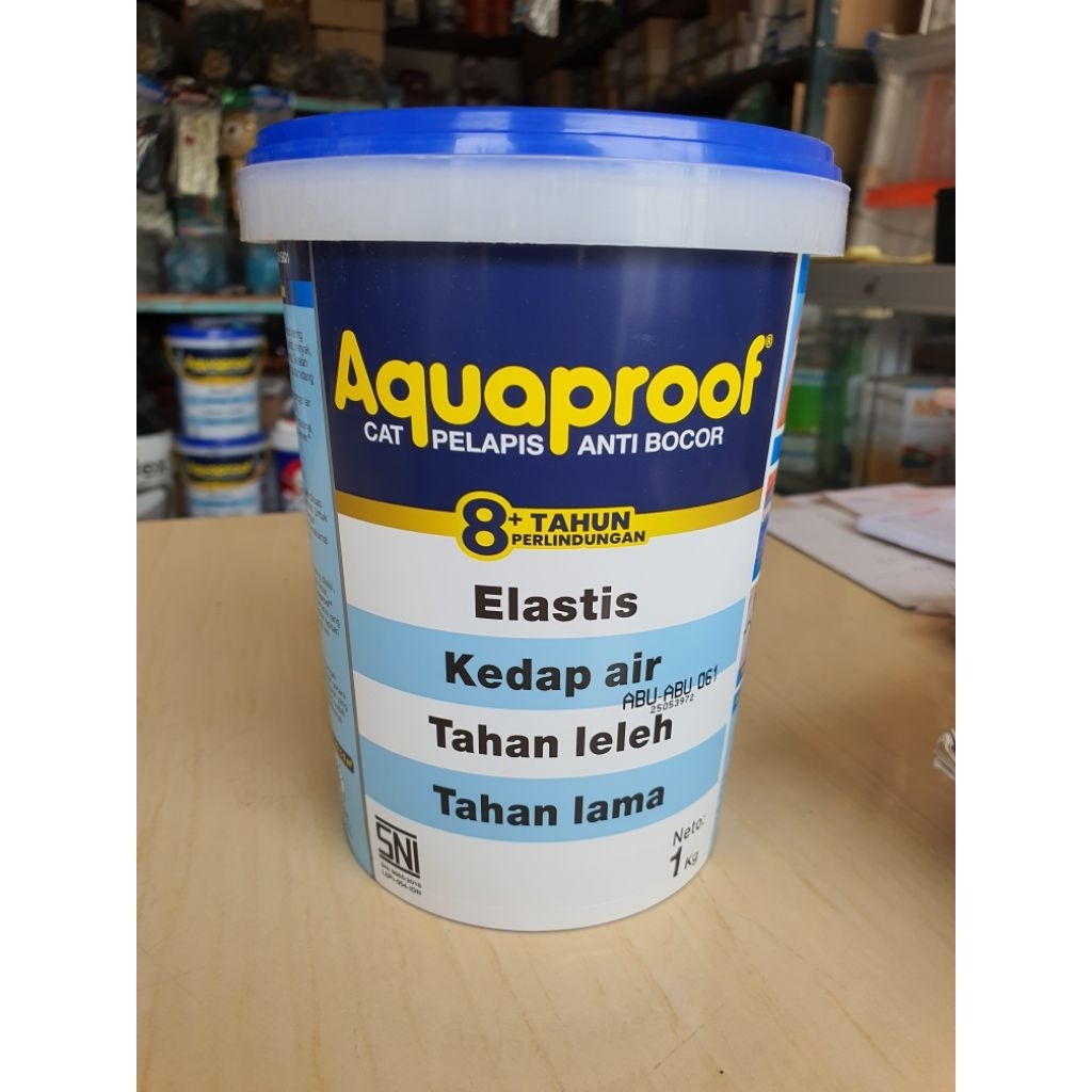 Jual Cat pelapis anti bocor aquaproof Aqua proof 1 kg/cat waterproofing ...