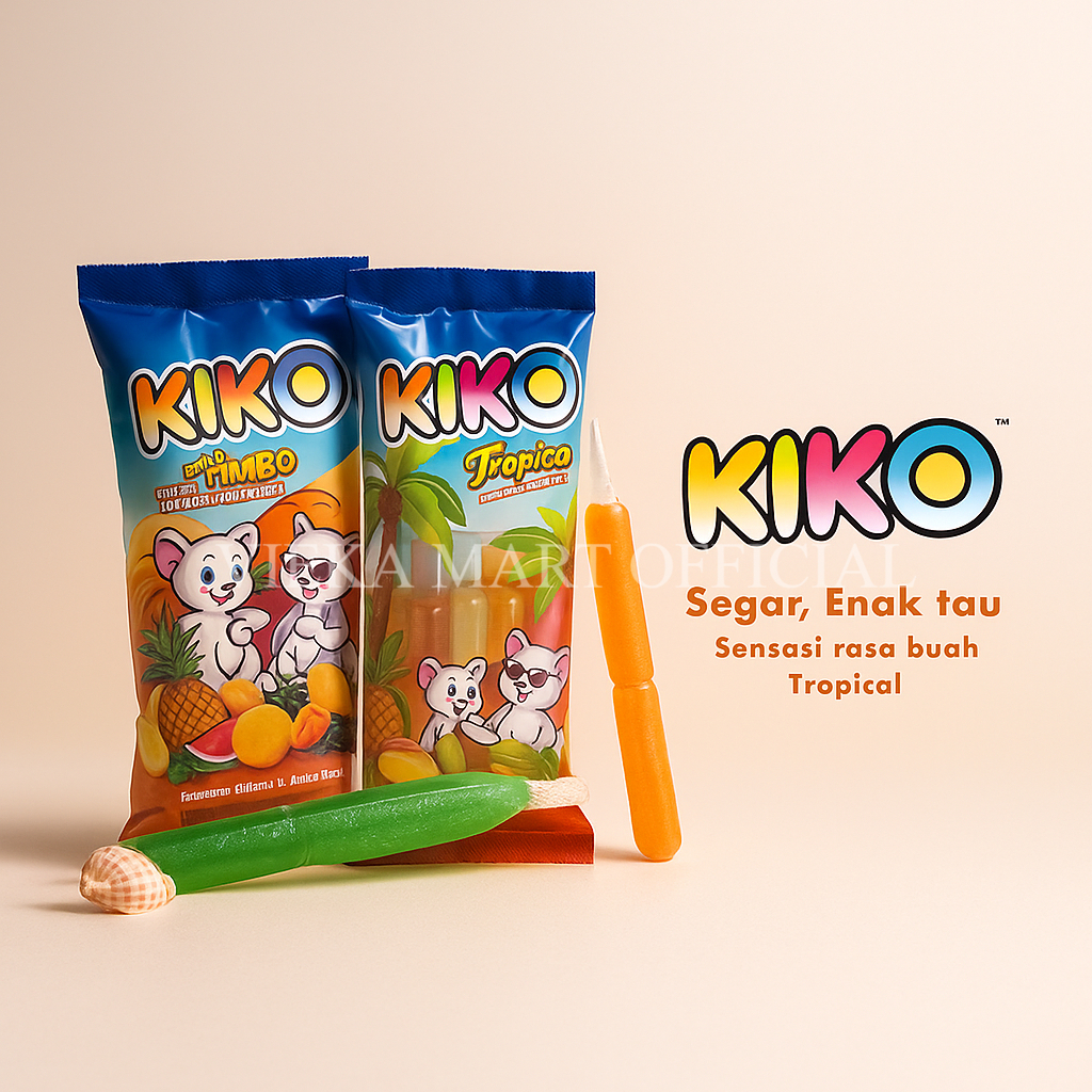 Jual KIKO Tropical minuman aneka rasa (10 stik @90ml) | Shopee Indonesia