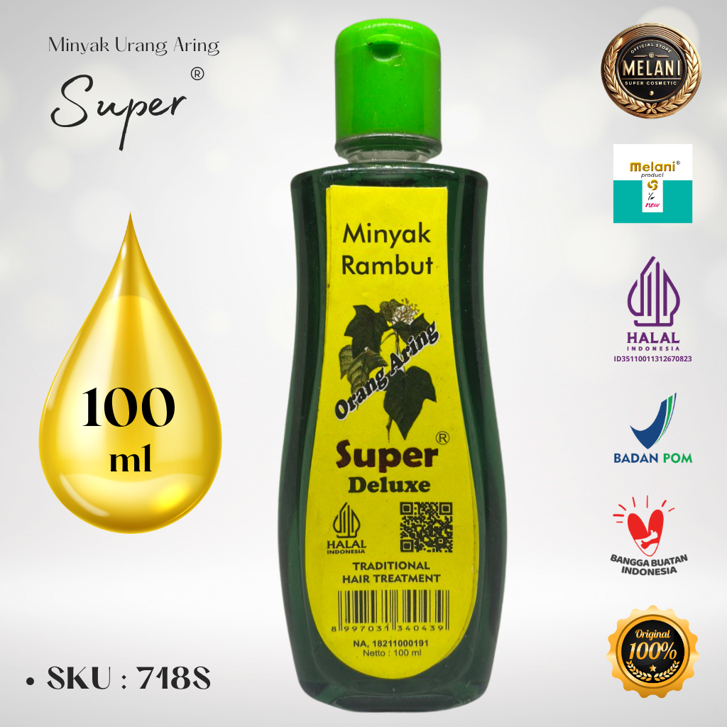Jual 718S Super by Melani Minyak Urang Aring/Orang Aring 100 ml Botol ...
