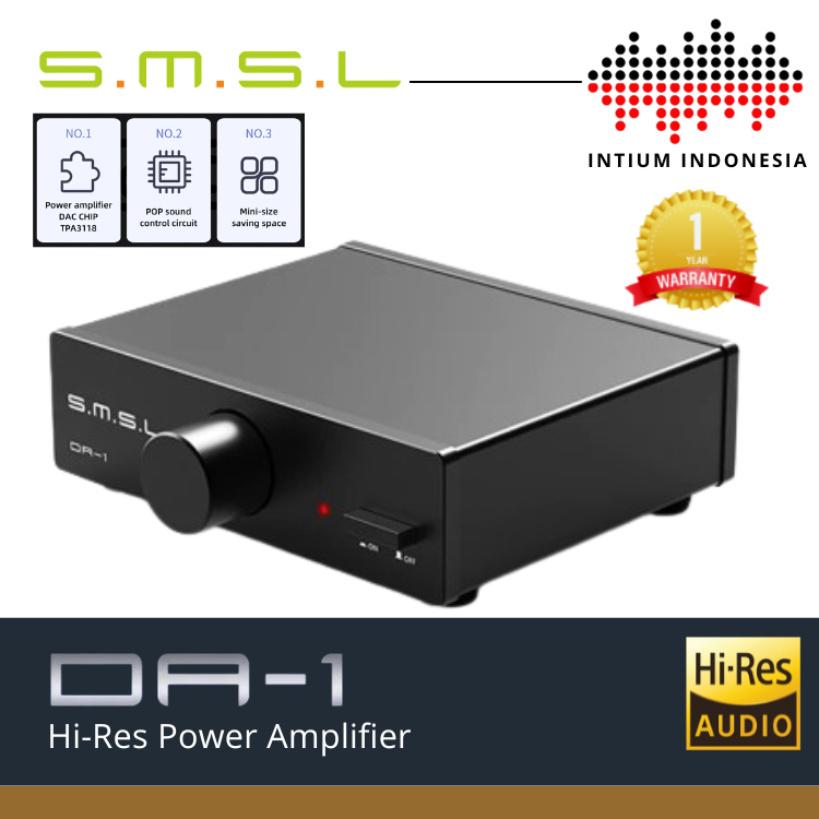 Jual SMSL DA-1 / DA 1 / DA1 High Resolution Power Amplifier | Shopee Indonesia