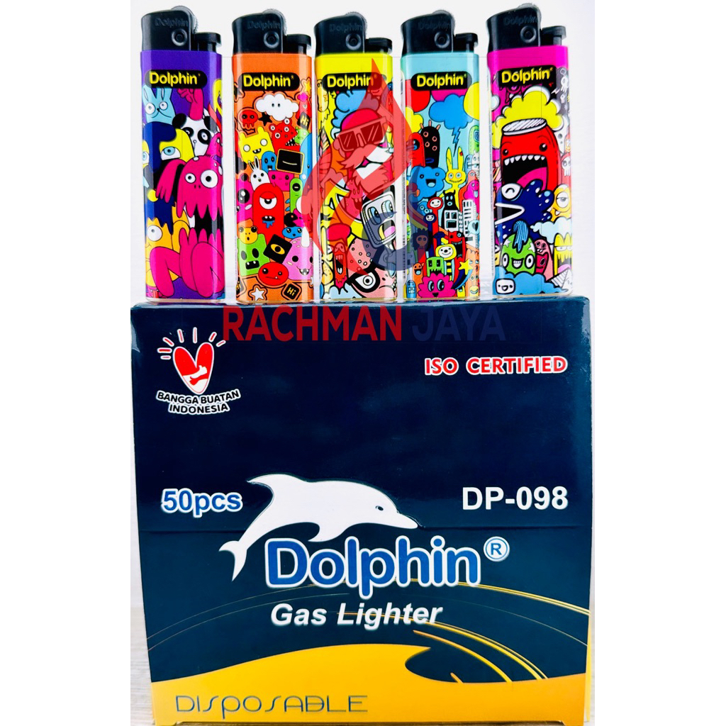 Jual Korek roda dolphin 098 kiyowo stiker mirip cricket dan dolphin ...