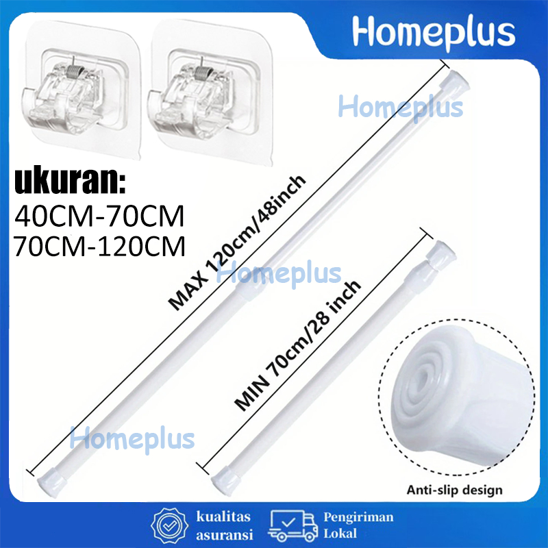 Jual Tiang Gorden Fleksibel / Tiang Jendela / Tiangg Portable/ Tiang ...