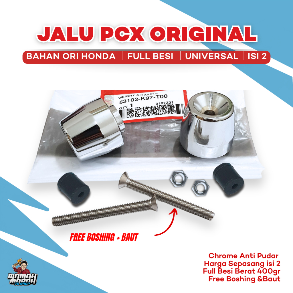 Jual Jalu Bandul Stang PCX 150 Vario Beat scoopy Aerox Nmax CBR Jalu ...