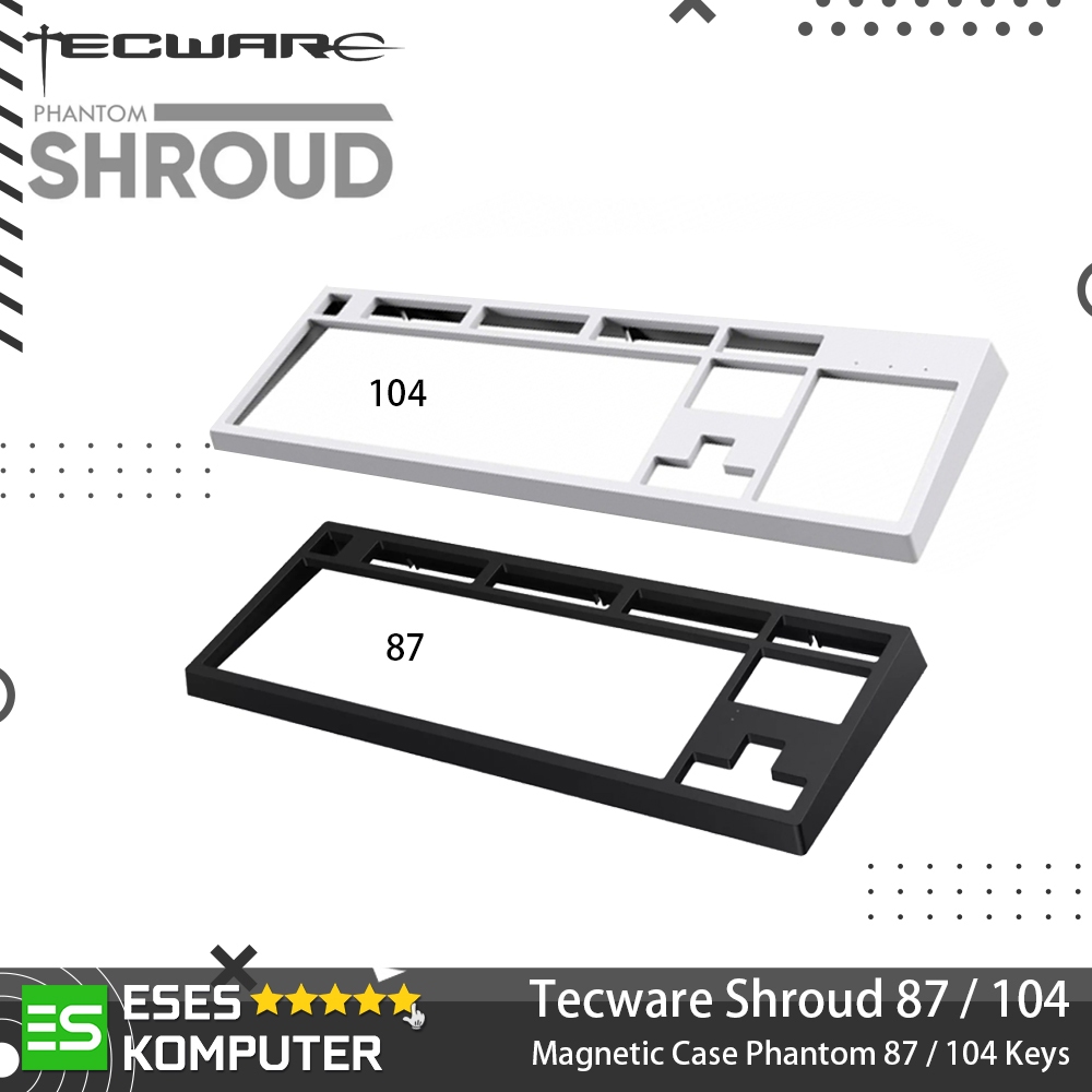 Jual Cover Tecware Phantom Shroud 87 TKL / 104 Fullsize Magnetic Case ...