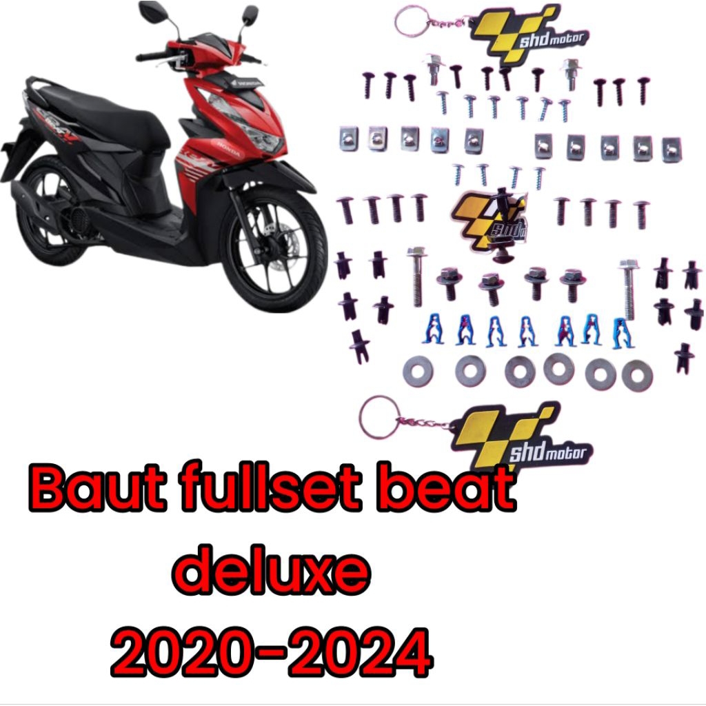 Jual baut body beat deluxe/baut bodi beat all new deluxe | Shopee Indonesia