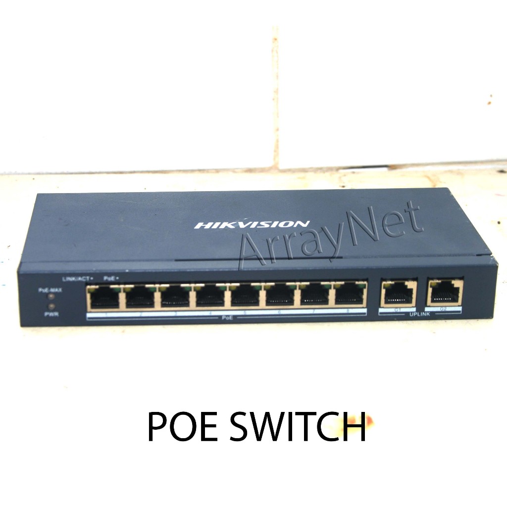 Jual HIKVISION POE SWITCH 8 Port | Shopee Indonesia