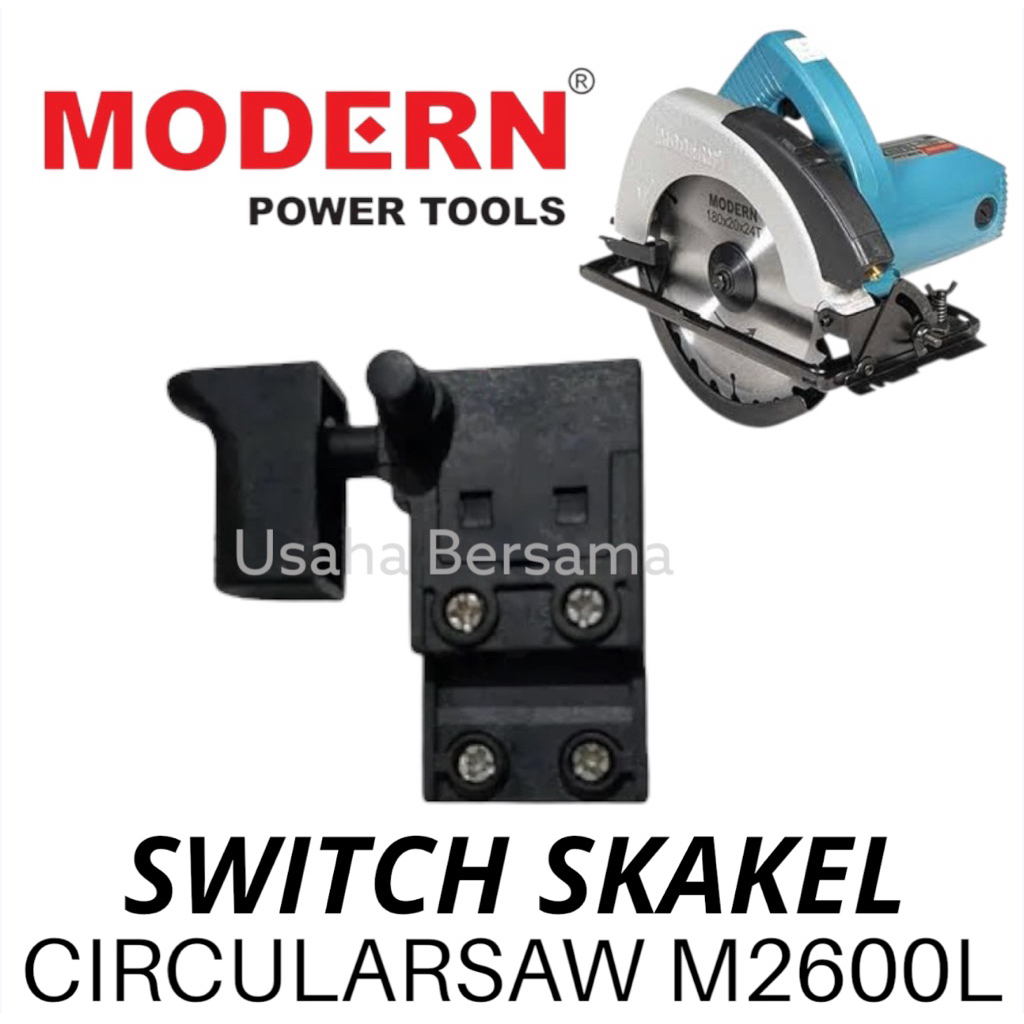 Jual M2600L SWITCH CIRCULARSAW MODERN M2600L SKAKEL M 2600 L SAKLAR ...