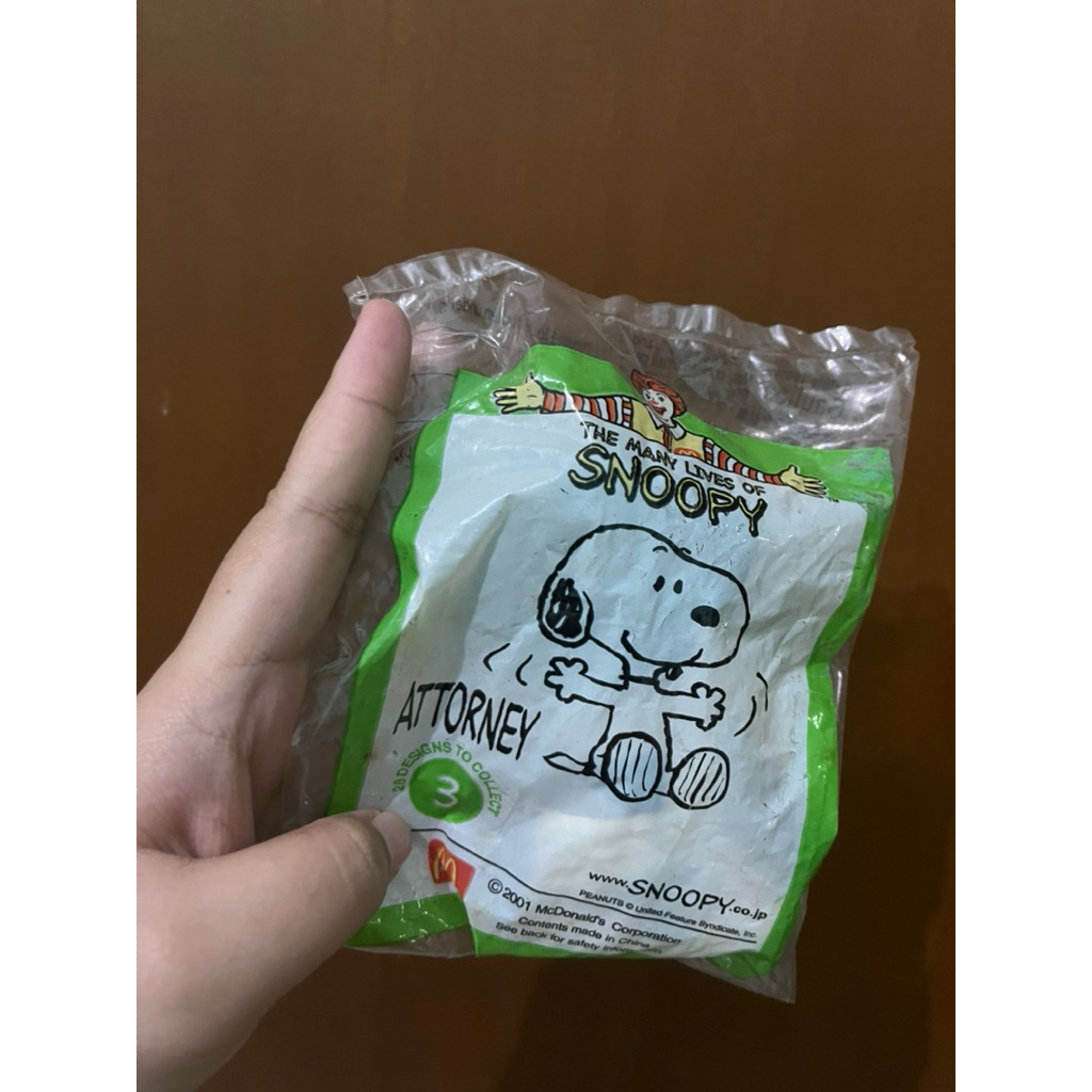 Jual boneka McD snoopy original new segel original McDonalds | Shopee Indonesia