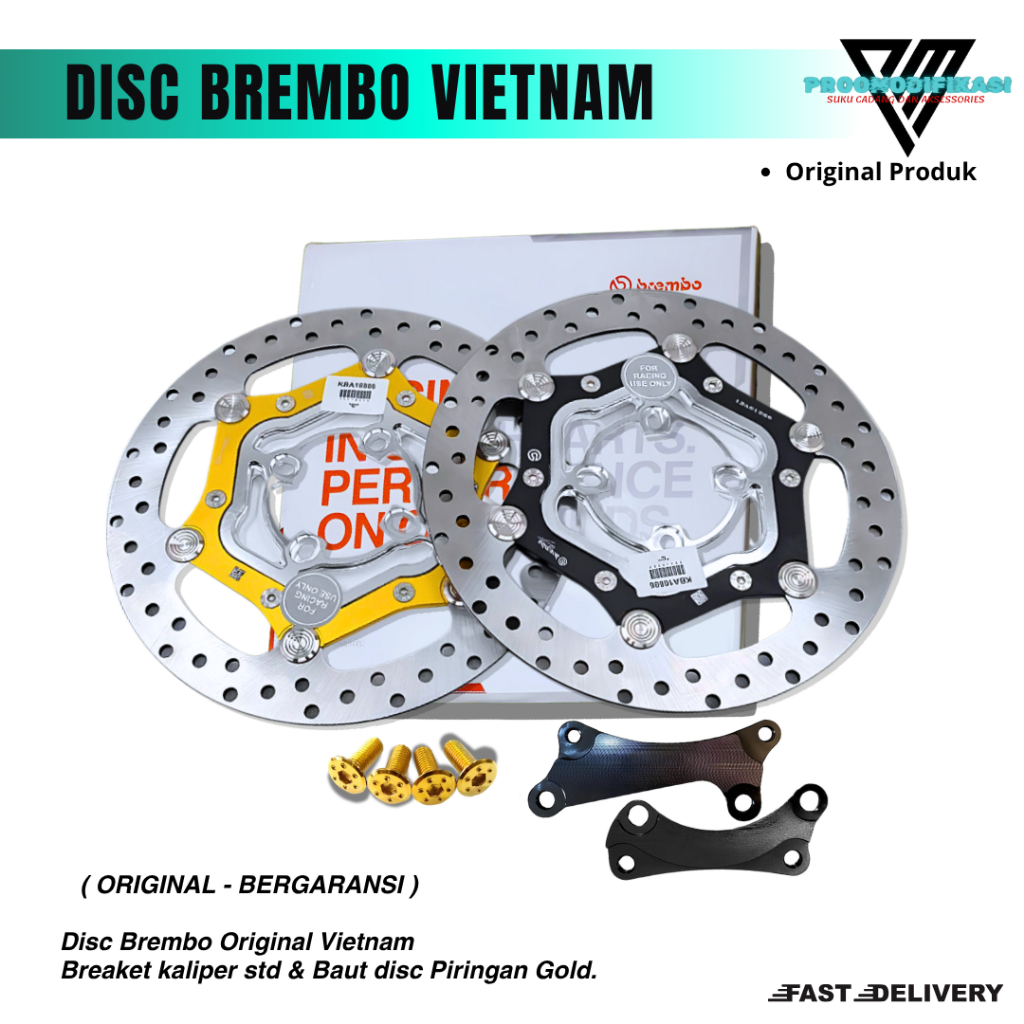 Jual Disc Brembo 260 mm Vietnam piringan cakram brembo vario beat ...