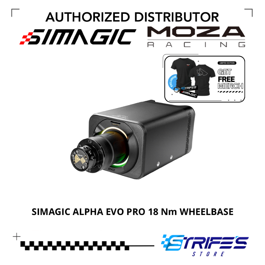 Jual Simagic Alpha Evo Pro 18Nm Wheelbase 18 Nm Not Alpha U Ultimate | Shopee Indonesia