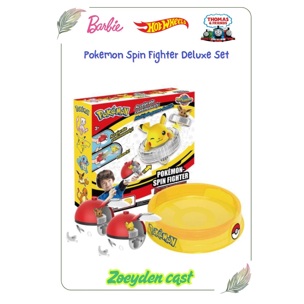 Jual Mainan Pokemon Spin Fighter Deluxe Set Arena Dengan Poke Ball ...
