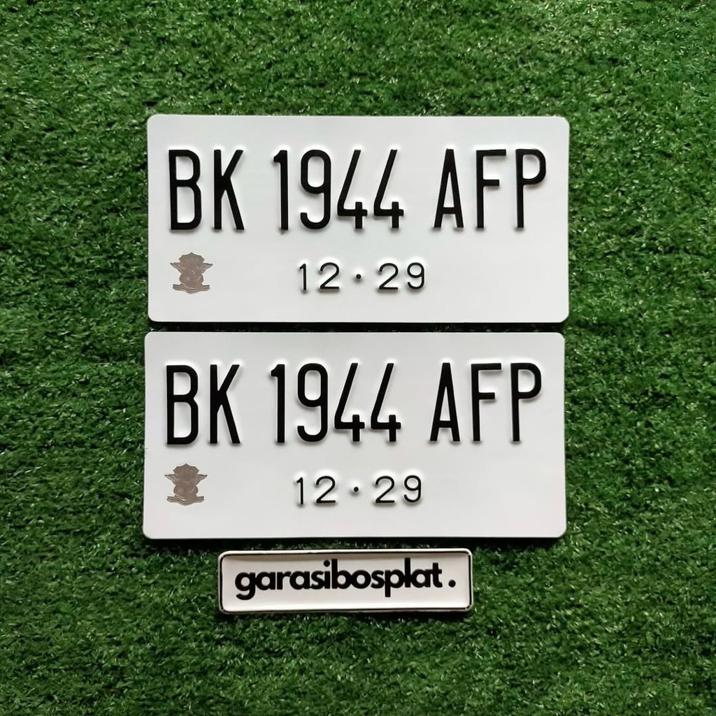 Jual Satu Set Plat Nomor JDM Mobil | Plat Nomor JDM Ukuran 33x16cm 2PCS ...