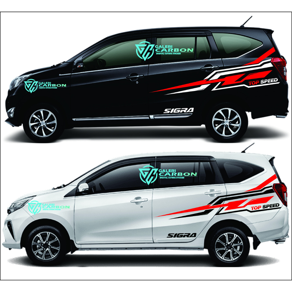 Jual Sticker Cutting Mobil Sigra Calya List Variasi Avanza Xenia ...