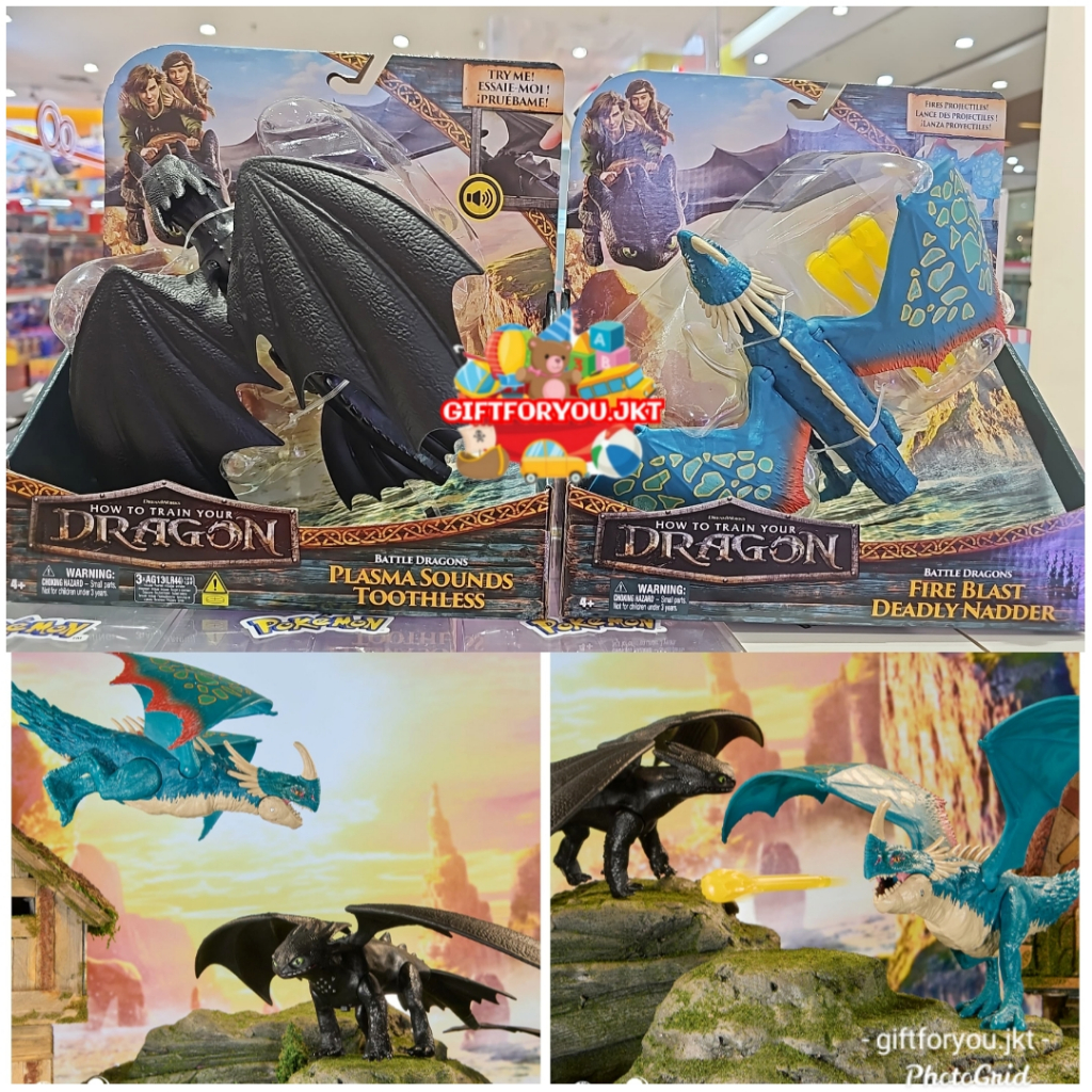Jual Dreamworks How To Train Your Dragon Plasma Sounds Toothless Fire ...