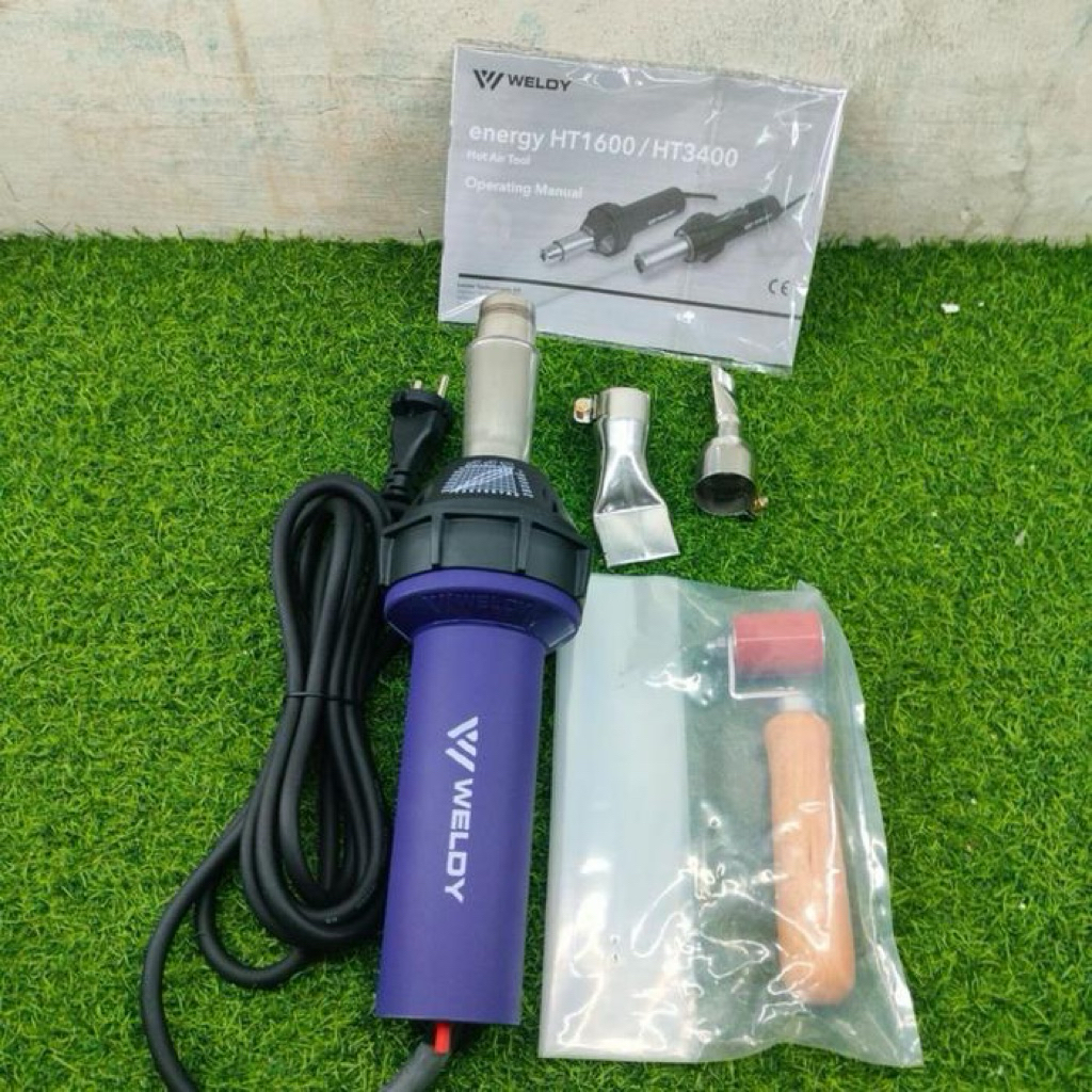 Jual New WELDY 1600W heat gun Hot Air Torch Plastic Weld Gun Welder ...