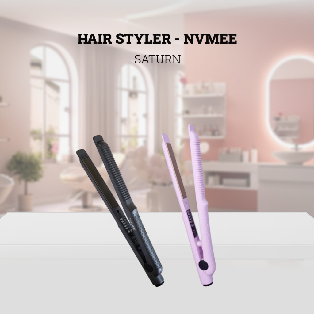 Jual NVMEE SATURN HAIR STYLER -Catokan Pelurus Rambut | Shopee Indonesia