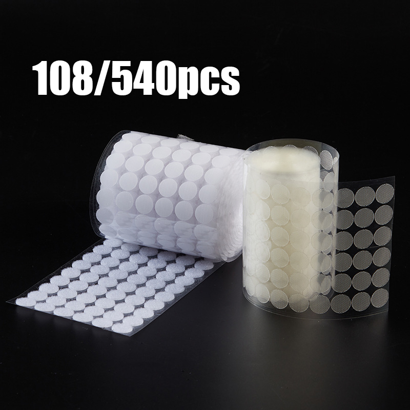 Jual 540 Pairs Stiker Dot Velcro Sticker Velcro Bulat Double Side ...