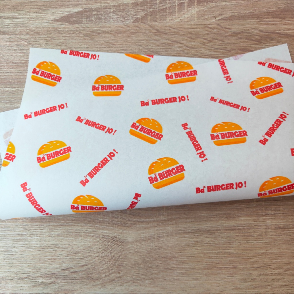 Jual CUSTOM Kertas Roti Foodgrade 18 x 18 cm - Wrap Paper / Kertas ...