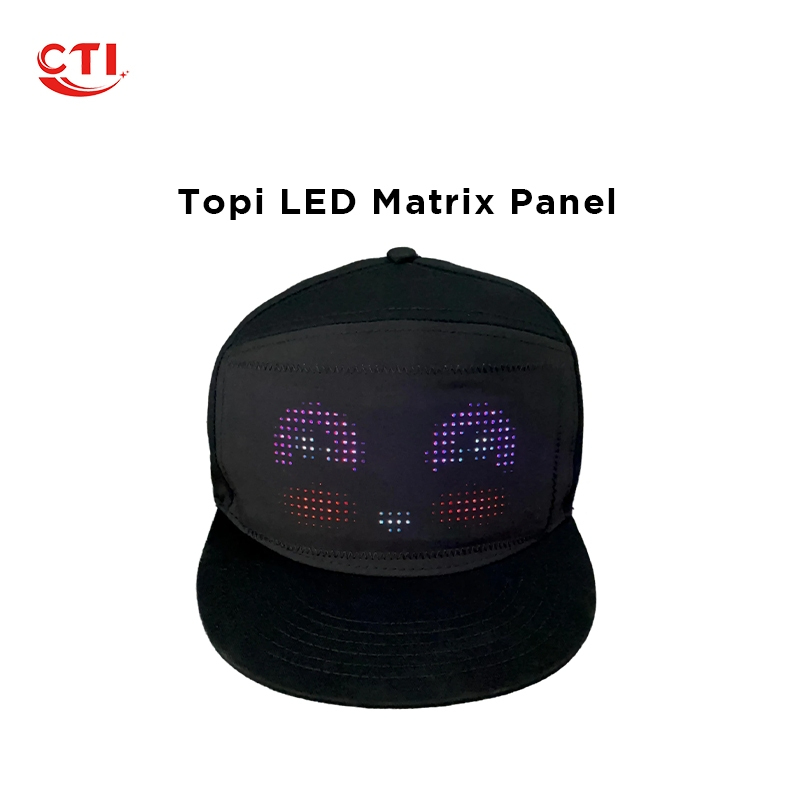 Jual CTI - Topi LED Matrix Panel | Shopee Indonesia