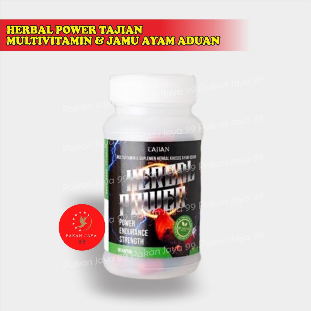 Jual READY READY HERBAL POWER TAJIAN MULTIVITAMIN & JAMU AYAM ADUAN ...