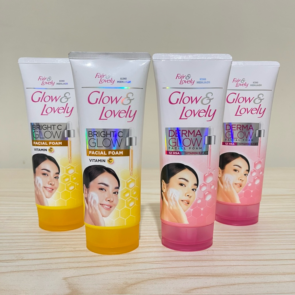 Jual Glow & Lovely Facial Foam 100g | Shopee Indonesia