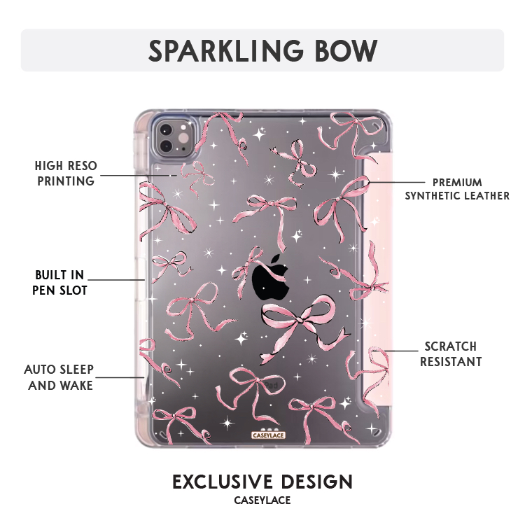 Jual Premium Custom Flip Case - Pretty Bow for IPAD Pro 11inc / Ipad 7 ...