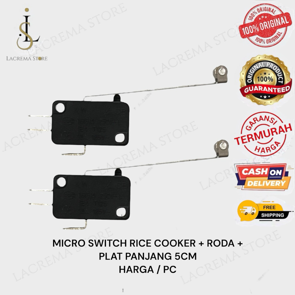Jual MICRO LIMIT SWITCH 3 PIN + RODA PANJANG 5CM GROSIR MURAH | Shopee Indonesia