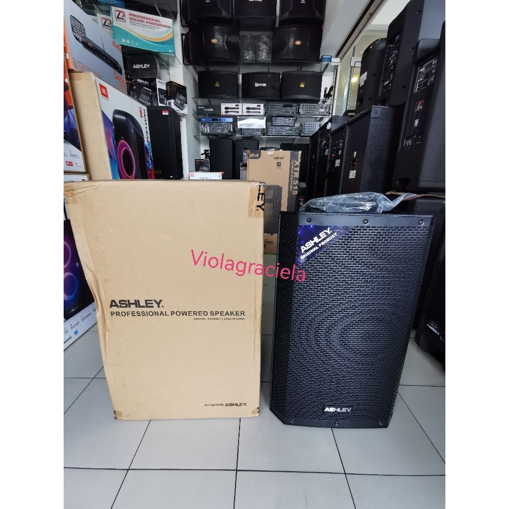 Jual SNI SPEAKER ACTIVE PASSIVE ASHLEY ACT600 PRO 15INCH ACT600PRO | Shopee Indonesia
