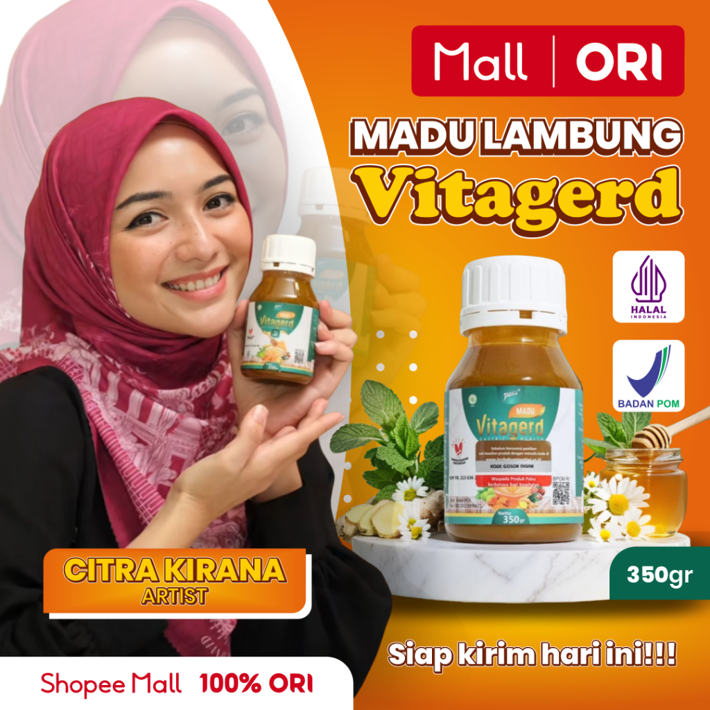 Jual Madu Vitagerd Herbal 100% Original Untuk Menjaga Kesehatan ...