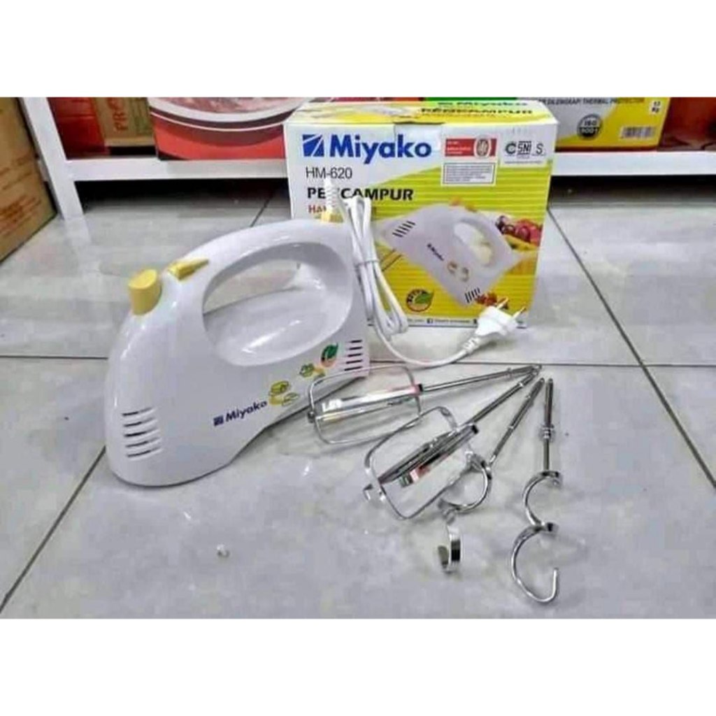 Jual Hand Mixer Miyako HM-620 QUp (Harga naik) | Shopee Indonesia