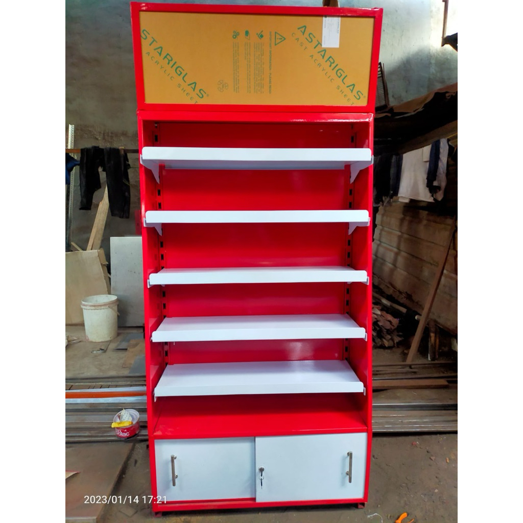 Jual rak backwall, rak rokok, rak minimarket, rak besi toko, rak ...