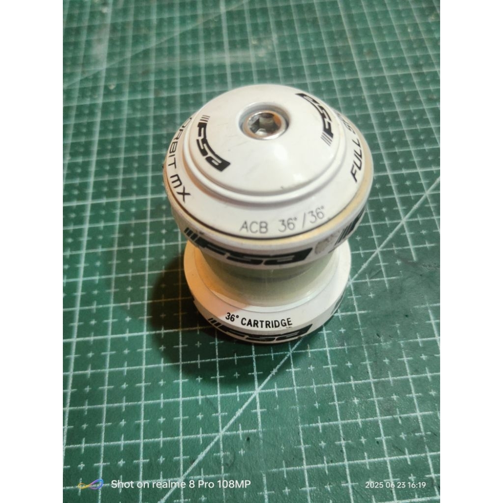 Jual Headset FSA Orbit MX 34/34mm Over Size 1-1/8inch White Headset ...