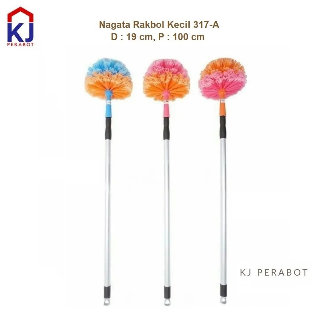 Jual KJ Perabot - Sapu Plafon + Gagang (Rakbol) | Shopee Indonesia