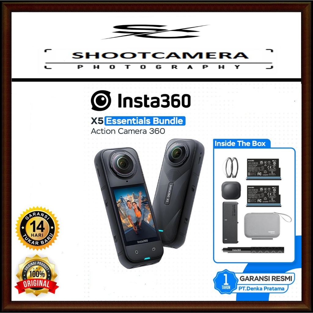 Jual INSTA360 X5 Essentials Bundle / INSTA360 X5 MOTORCYCLE BUNDLE / INSTA360 X5 CYCLING BUNDLE ...
