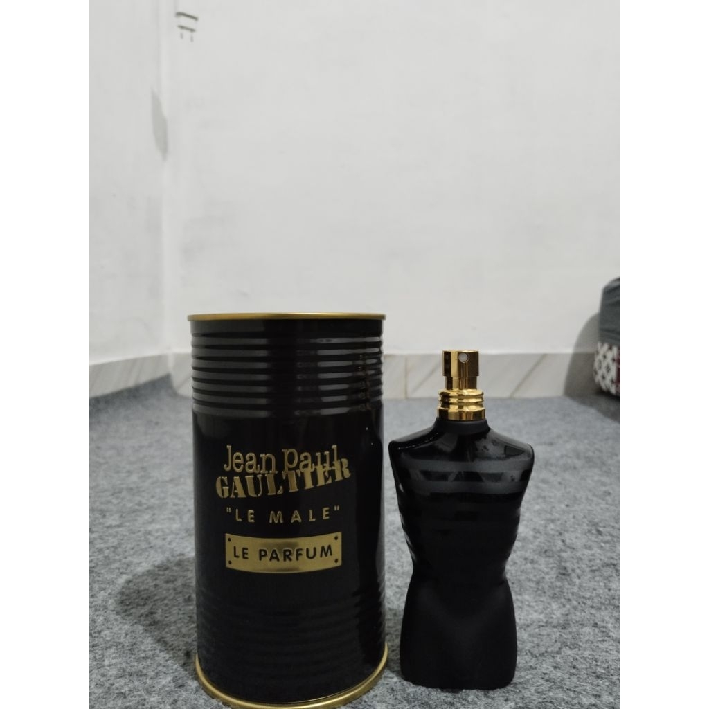 Jual JPG LE MALE LE PARFUM 75ML (BOTOL KOSONG BUAT KOLEKSI) | Shopee ...