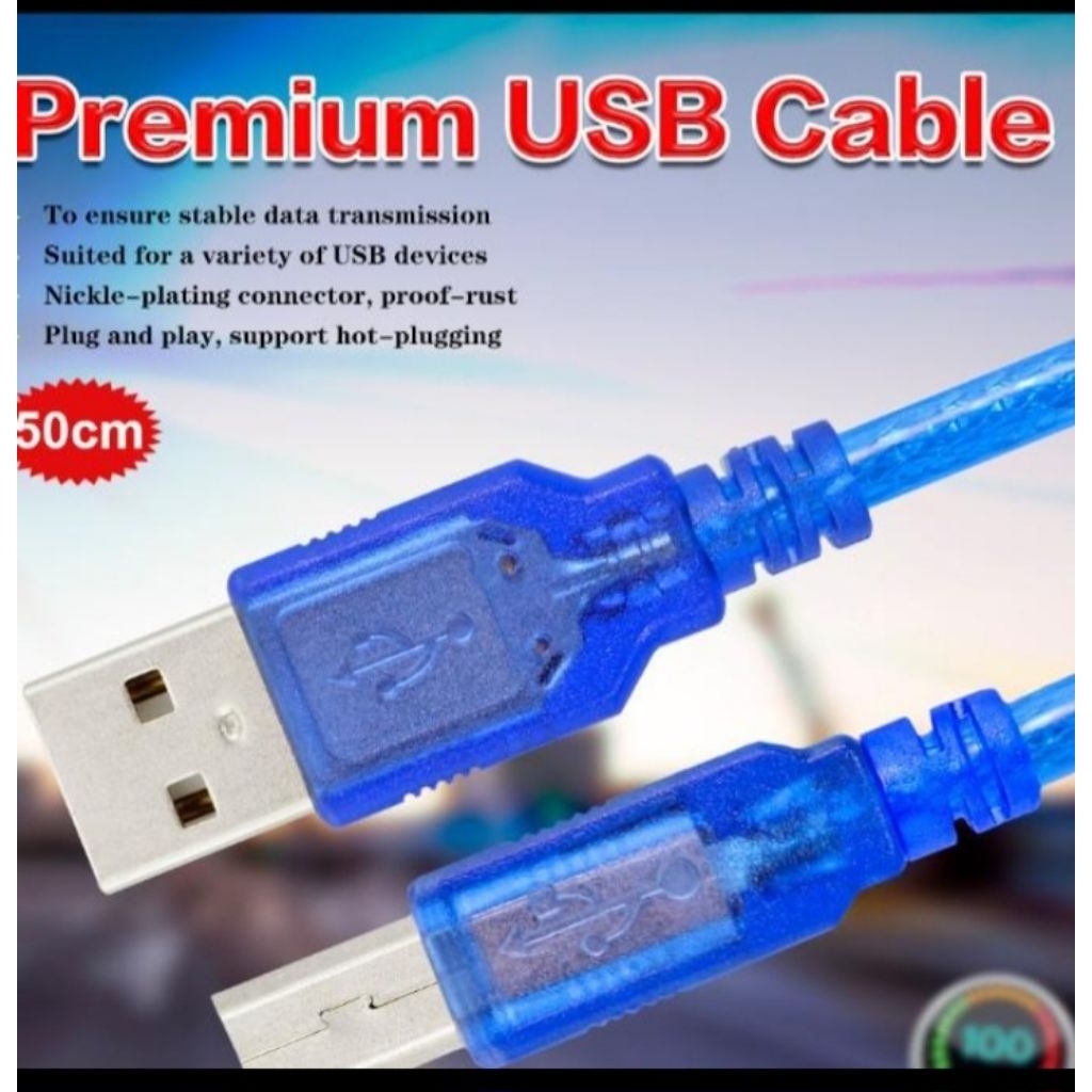 Jual Kabel USB TO PRINT for data printer scanner camera Arduino_uno ...