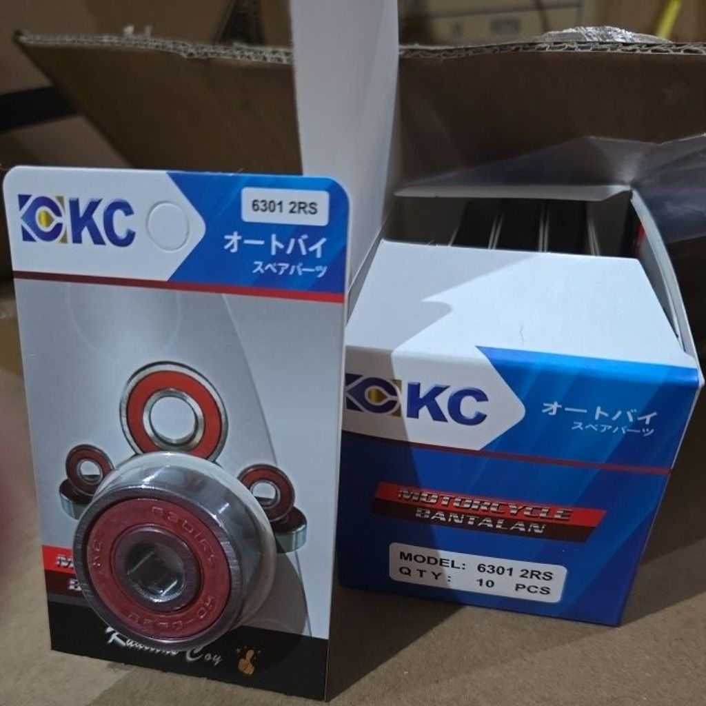 Jual BEARING LAHER RODA MEREK KC 6301 2RS HARGA ISI 10 PCS YA LEBIH ...