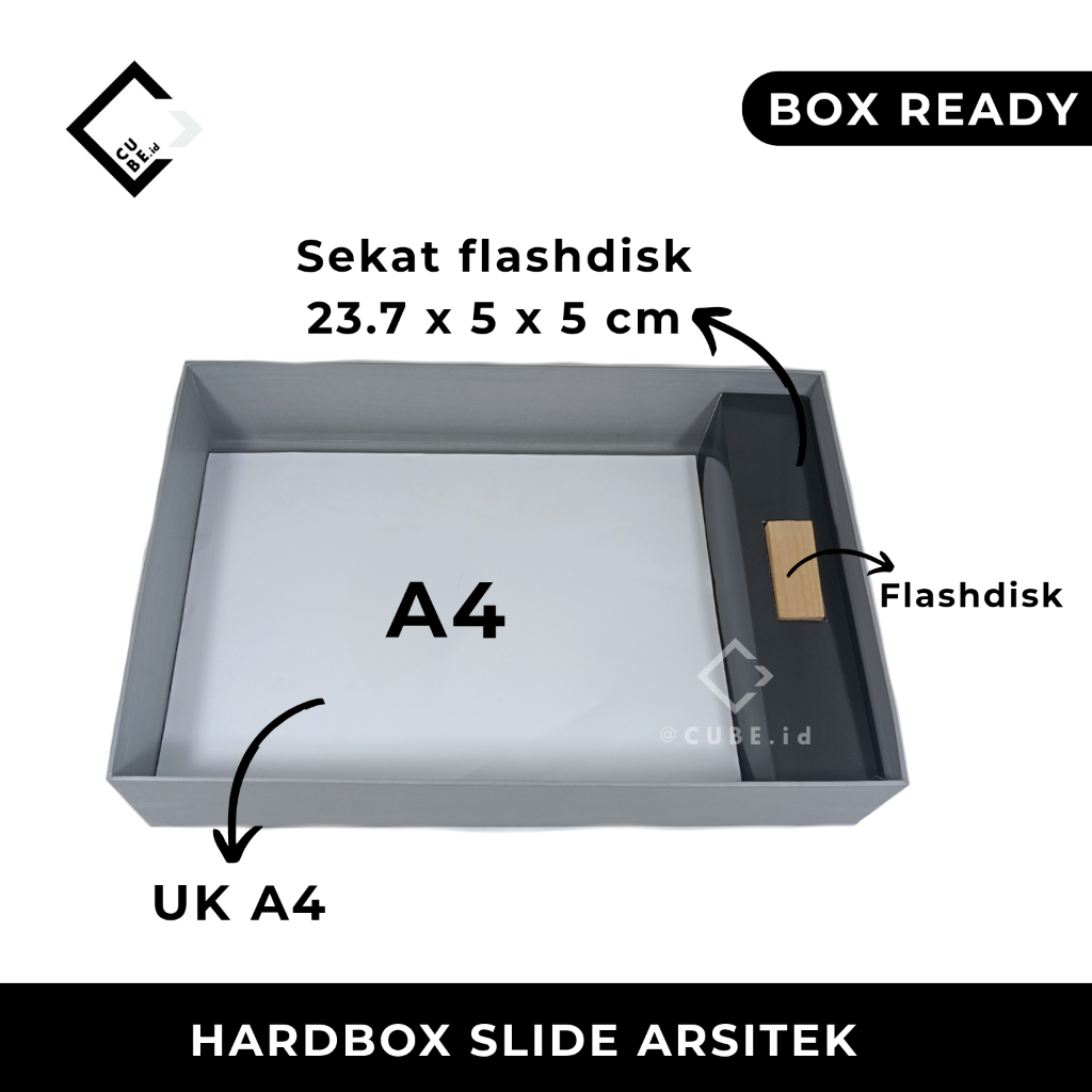 Jual HARDBOX SLIDE ARSITEK / BOX DESAIN INTERIOR / BOX A4 / HARDBOX ...