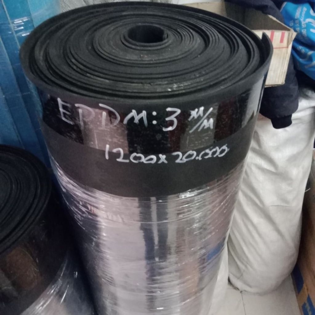 Jual rubber sheet epdm tebal 1mm, 2mm, 3mm, 4mm, 5mm,8mm ( karet epdm ...