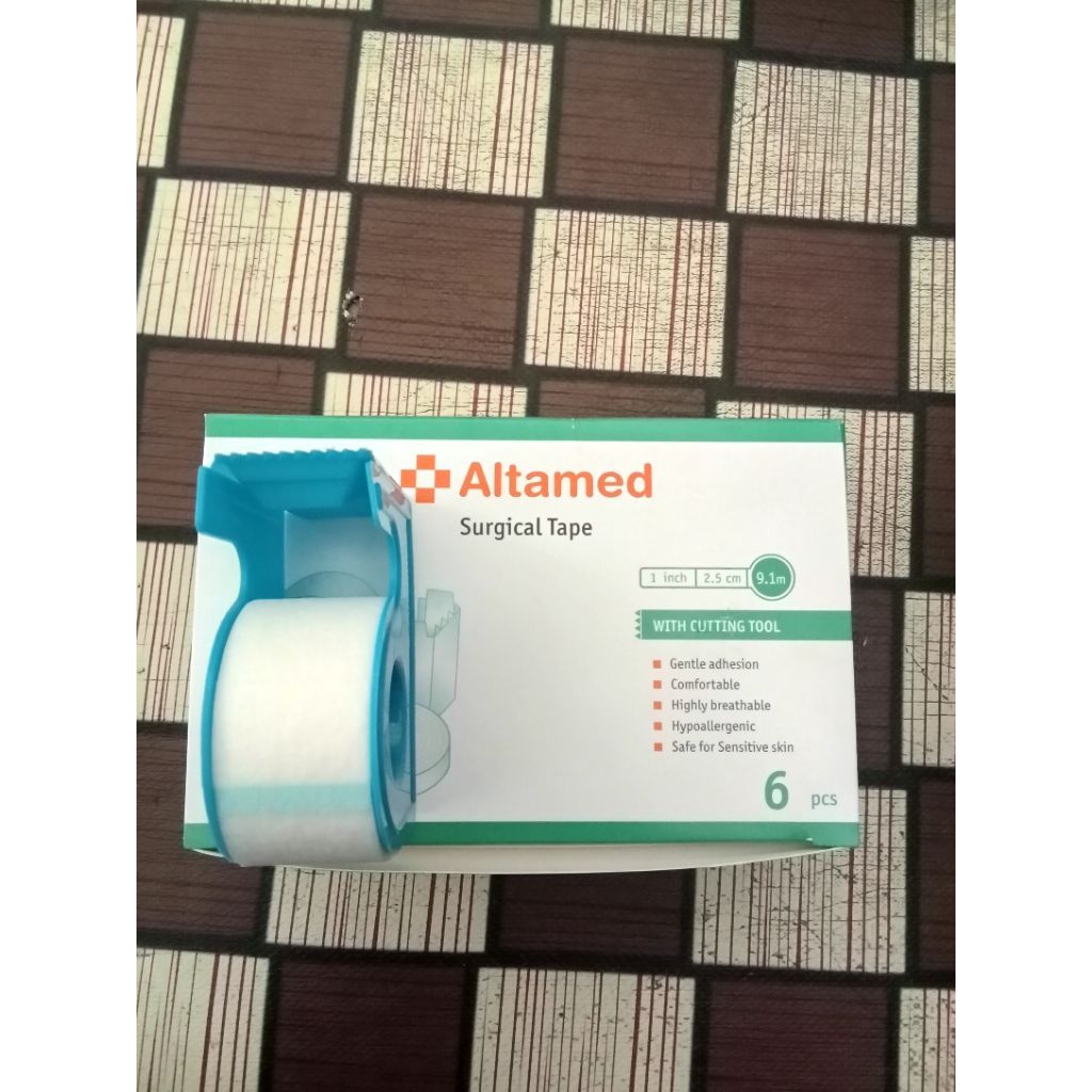 Jual MICROPORE 1IN SURGICAL TAPE ALTAMED BOX ISI 6 PCS | Shopee Indonesia