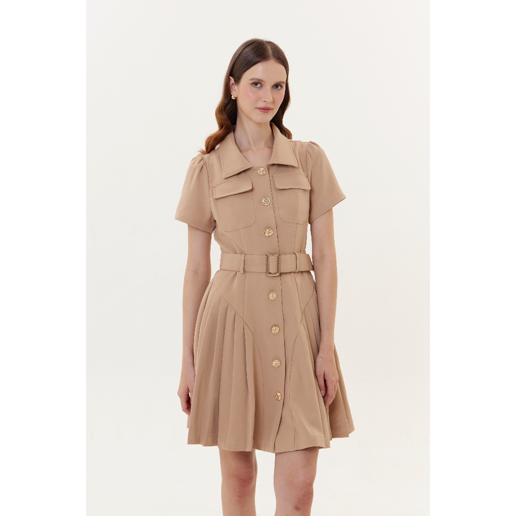 Jual Moscato - Elio Dress / Midi Dress Wanita 39778 | Shopee Indonesia