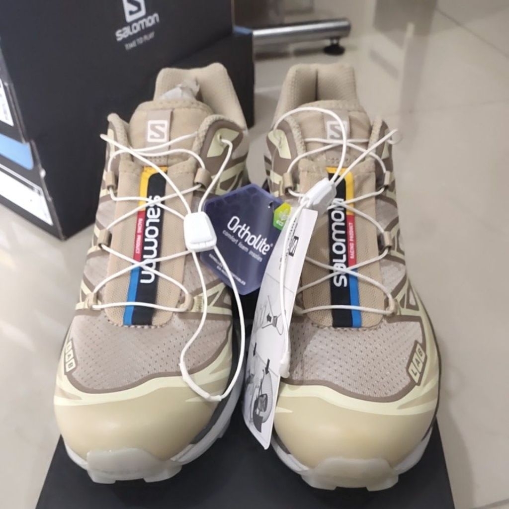 Jual Salomon XT-6 Clear Safari/Magnet BNIB Original | Shopee Indonesia
