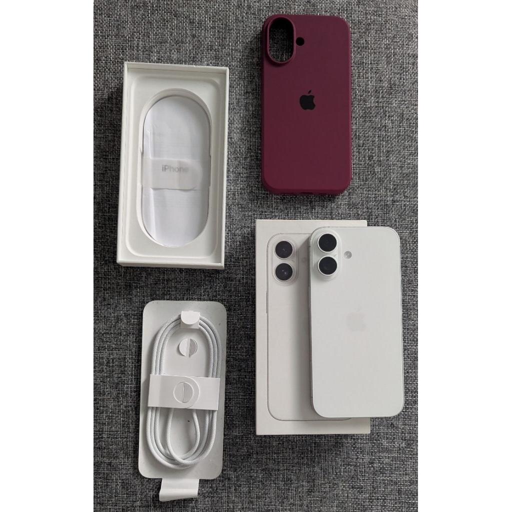 Jual iPhone 16 warna putih 128 iBox | Shopee Indonesia
