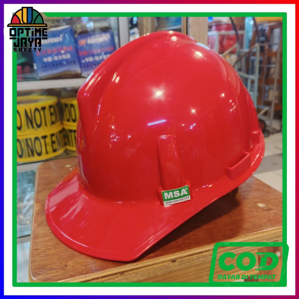 Jual Helm Safety Proyek MSA Topgard Lokal SNI - Helm Safety MSA Topgard ...