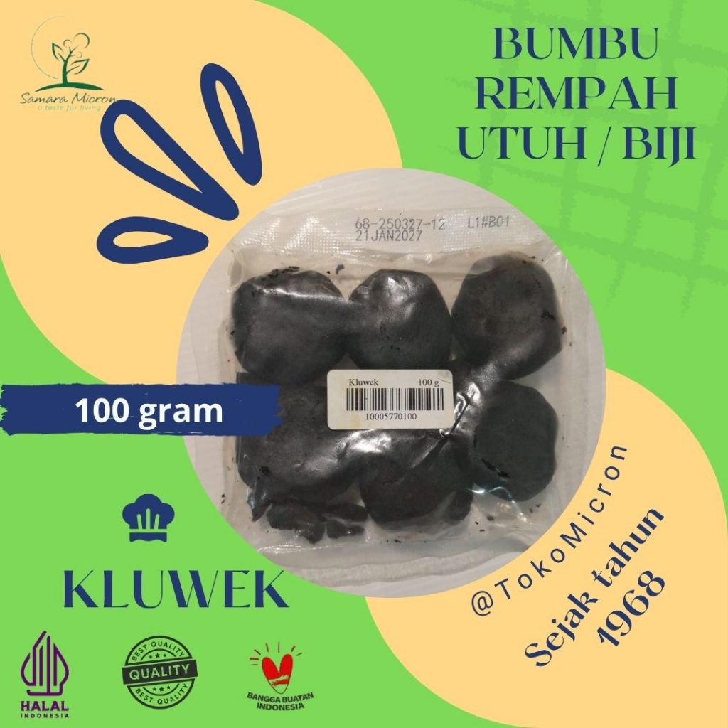 Jual Kluwek - Picung - Samara Micron 100 gr - Untuk Masak Rawon ...
