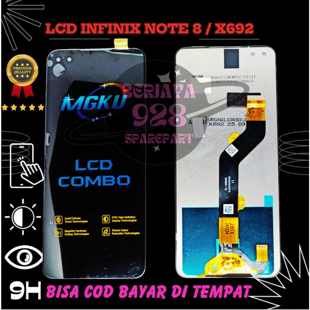 Jual LCD TOUCHSCREEN INFINIX X692 (INFINIX NOTE 8) FULLSET | Shopee ...